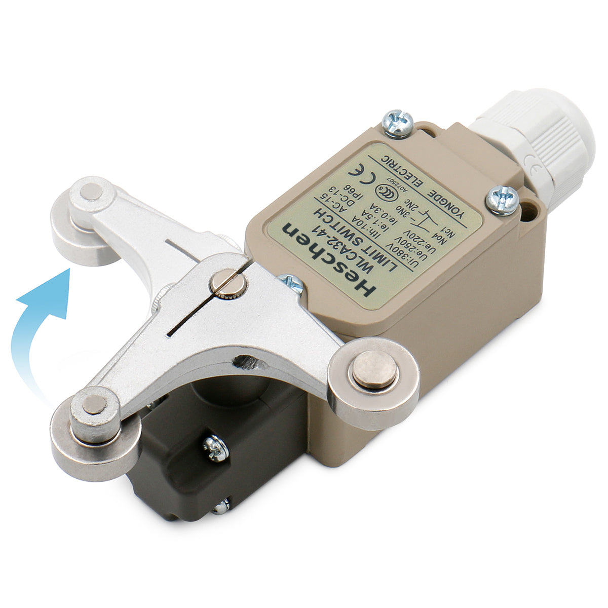HesChen Limit Switch WLCA32-41 (TZ-5105) Double Rotary Roller Lever Mo – Heschen