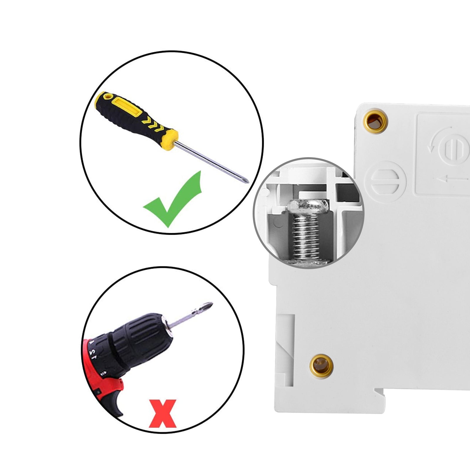 Heschen DC Miniature Circuit Breaker, HSB6C-DC, 2 Poles, DC500V D80A/D