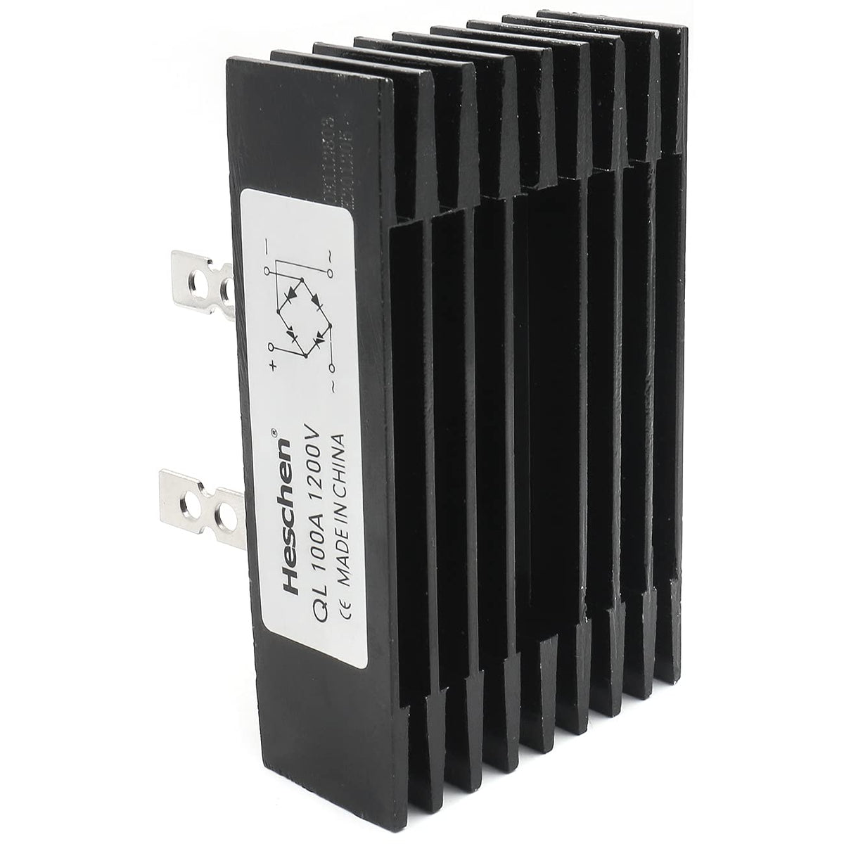Heschen single phase bridge rectifier QL-100A diode module 100A 4 term